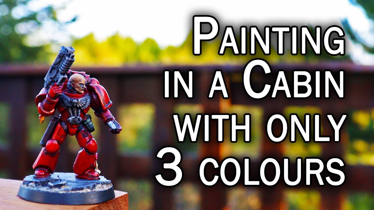Painting with the bare minimum of things - YouTube