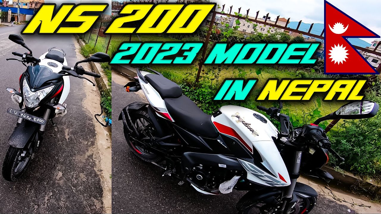 ALL NEW NS 200 2023 MODEL IS HERE 😱 || FIRST REVIEW OF NS 200 IN NEPAL ...
