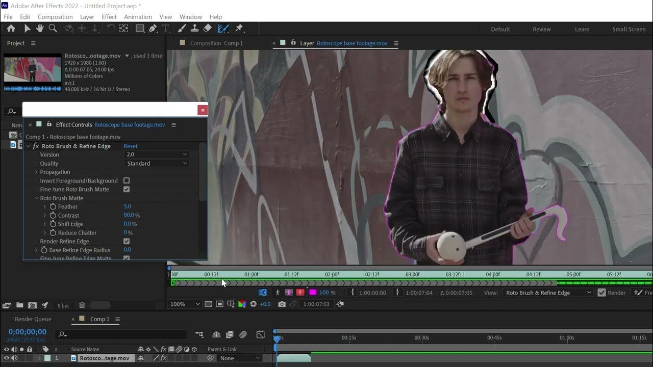 Rotoscope Tutorial - YouTube