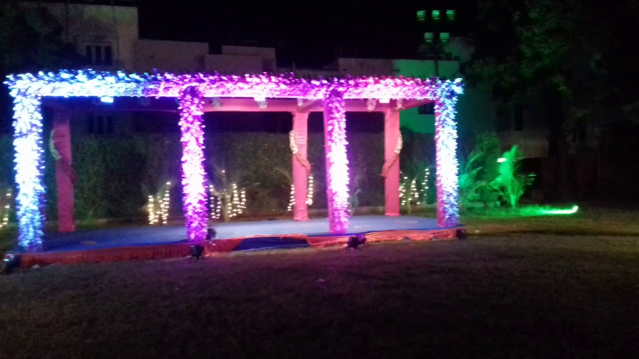Maa light decoration bhavngar 8905515122 - YouTube