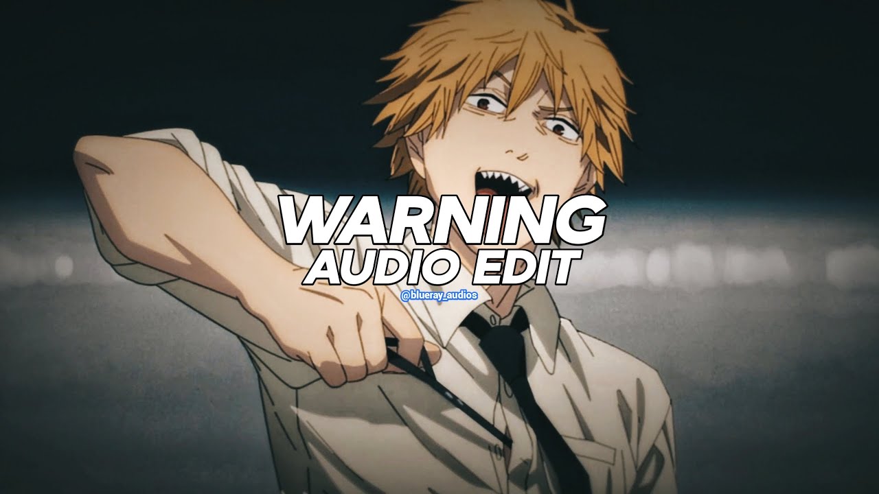 warning - mc orsen 《edit audio》 - YouTube