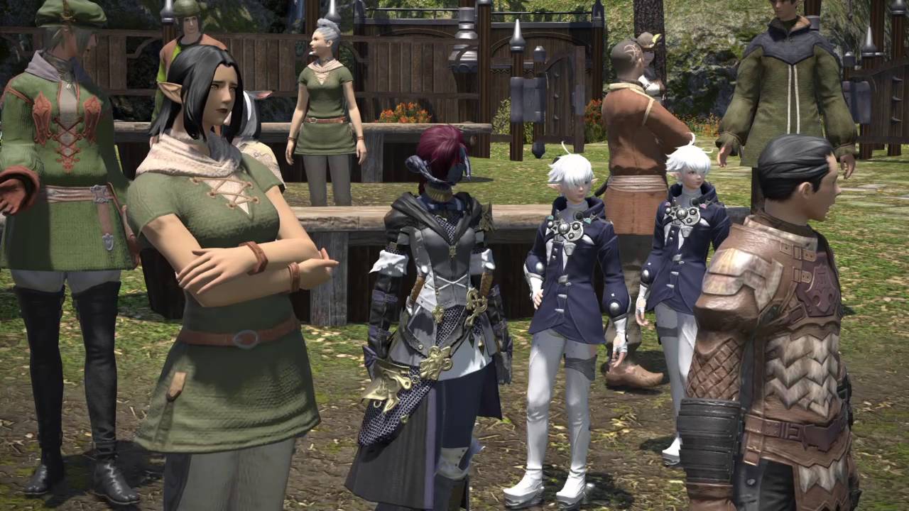 FINAL FANTASY XIV: Gridania Speach - YouTube