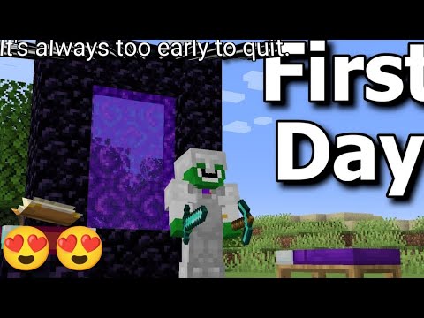 is this we are back #minecraft #1 - YouTube