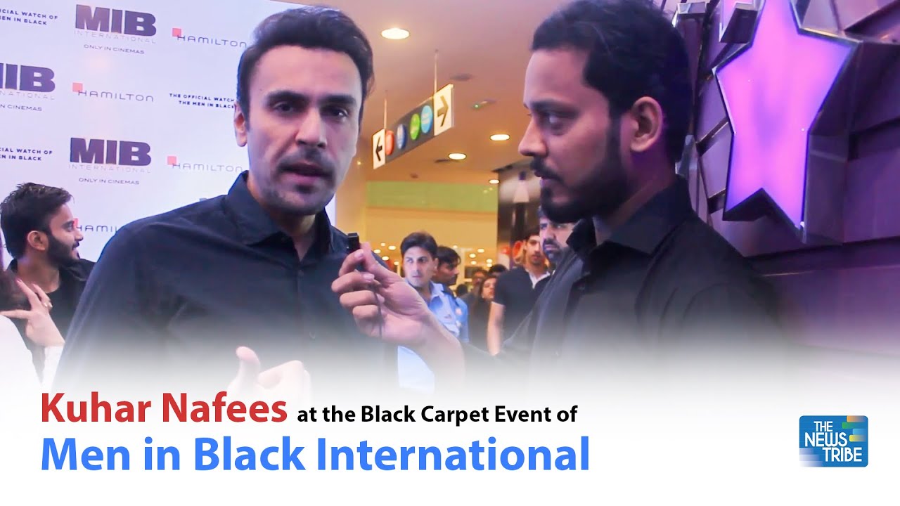 MIB International Black Carpet - Kunwar Nafees - YouTube
