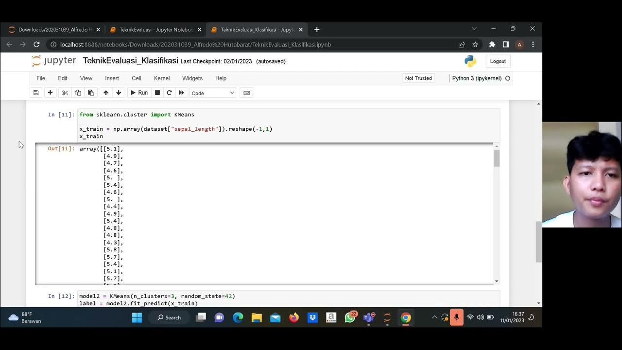 Teknik Evaluasi untuk Klasifikasi, Regresi dan Clustering menggunakan Python - YouTube