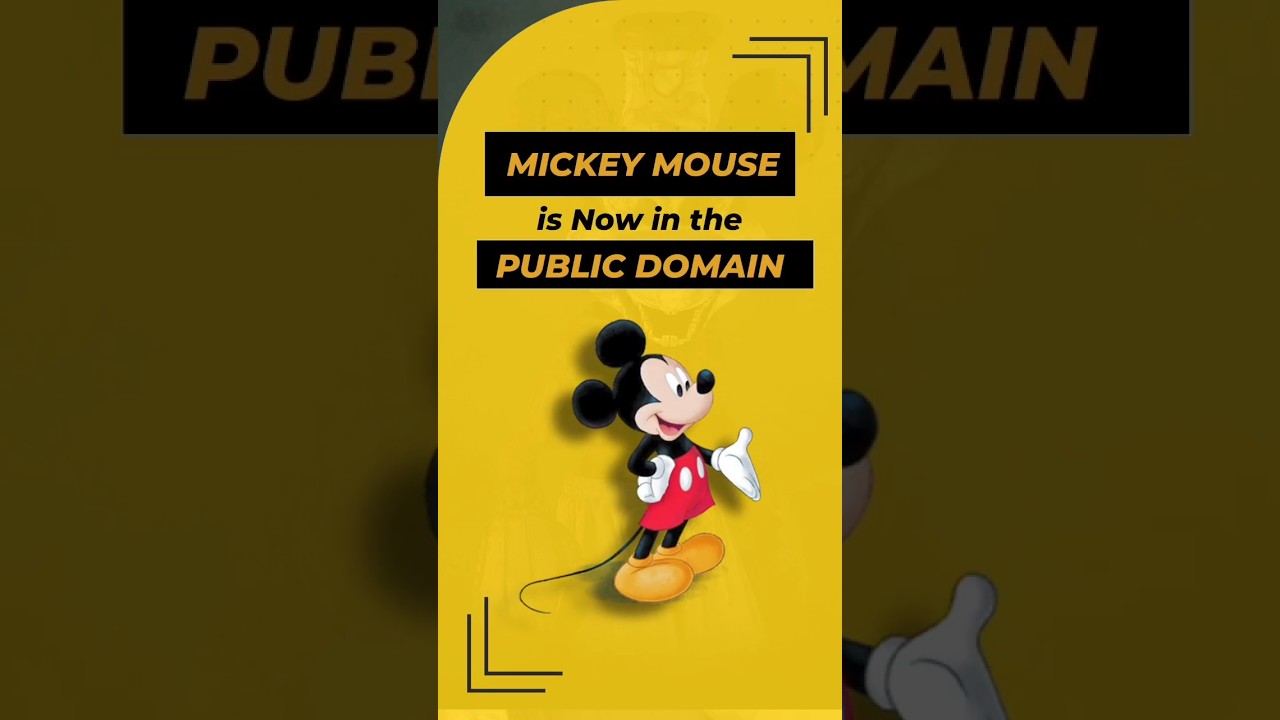 Mickey Mouse is Now in the Public Domain😱#Mickey #Mouse #Public #Domain ...