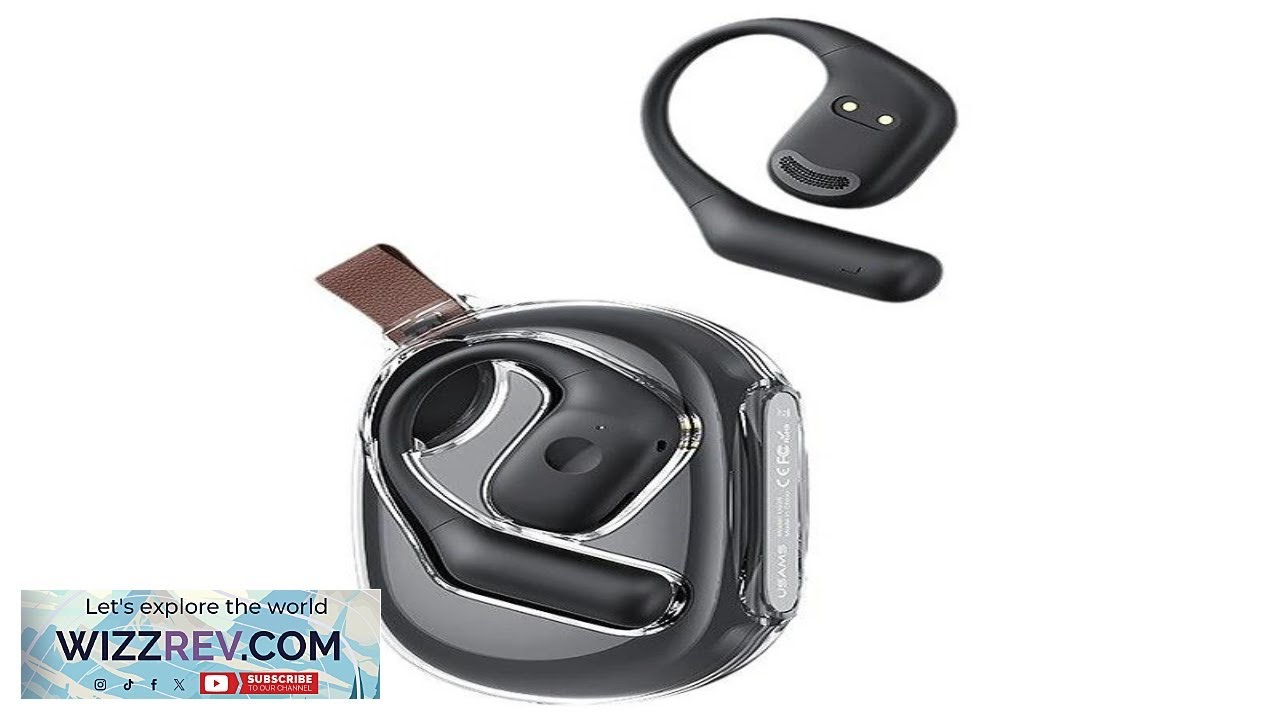 USAMS UG26 OWS Headset Wireless bluetooth Earphone Transparent Capsule ...