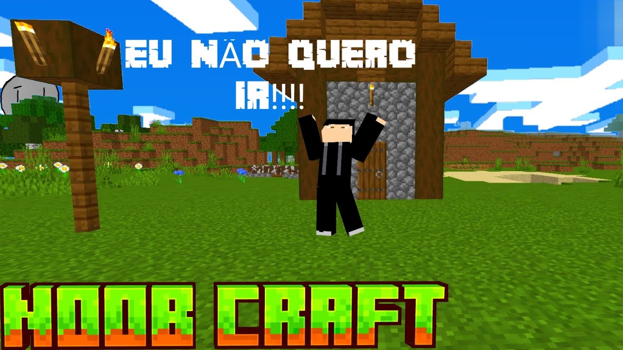 NOOB CRAFT ep 6: dia de mineração :( - YouTube