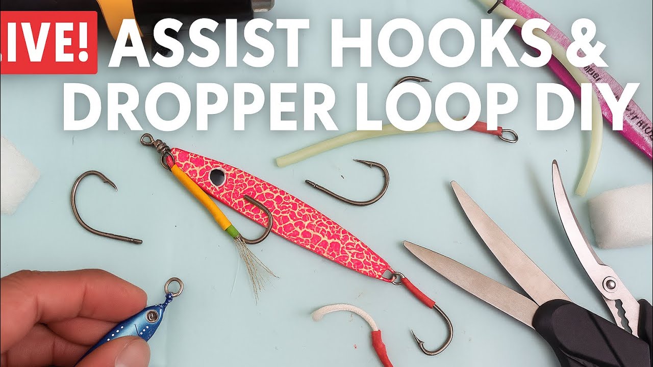 LIVE! ASSIST HOOKS & DROPPER LOOP DIY - YouTube