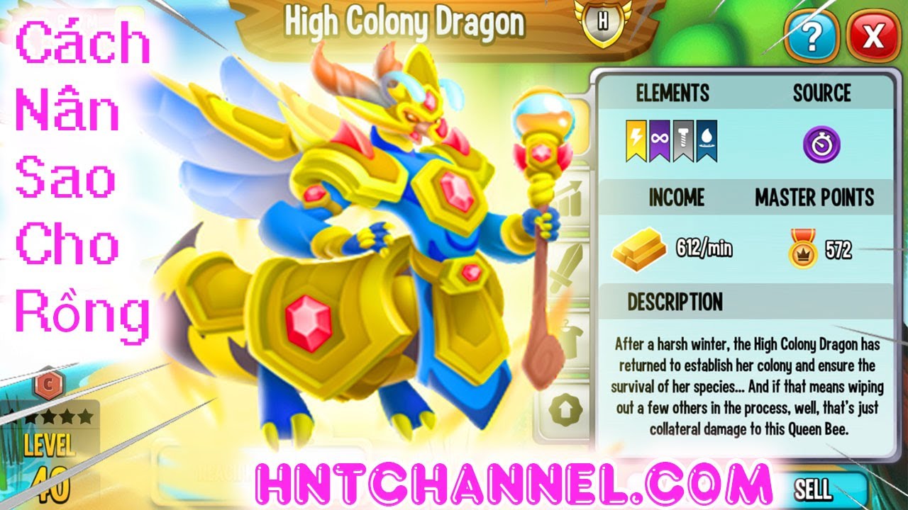 Dragon City Fan Cách Nân Sao Cho Heroic High Colony Dragon Mới Nhất HNT ...