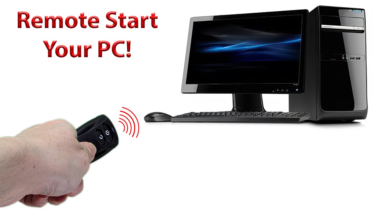💻 PC Remote Starter. Wirelessly Boot Your Desktop Computer With Remote ...