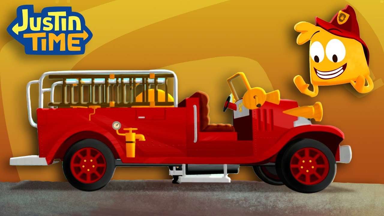 Trucks and Trains! 🚚 6 FULL EPISODES! 🏎️ Justin Time 🚂 - YouTube