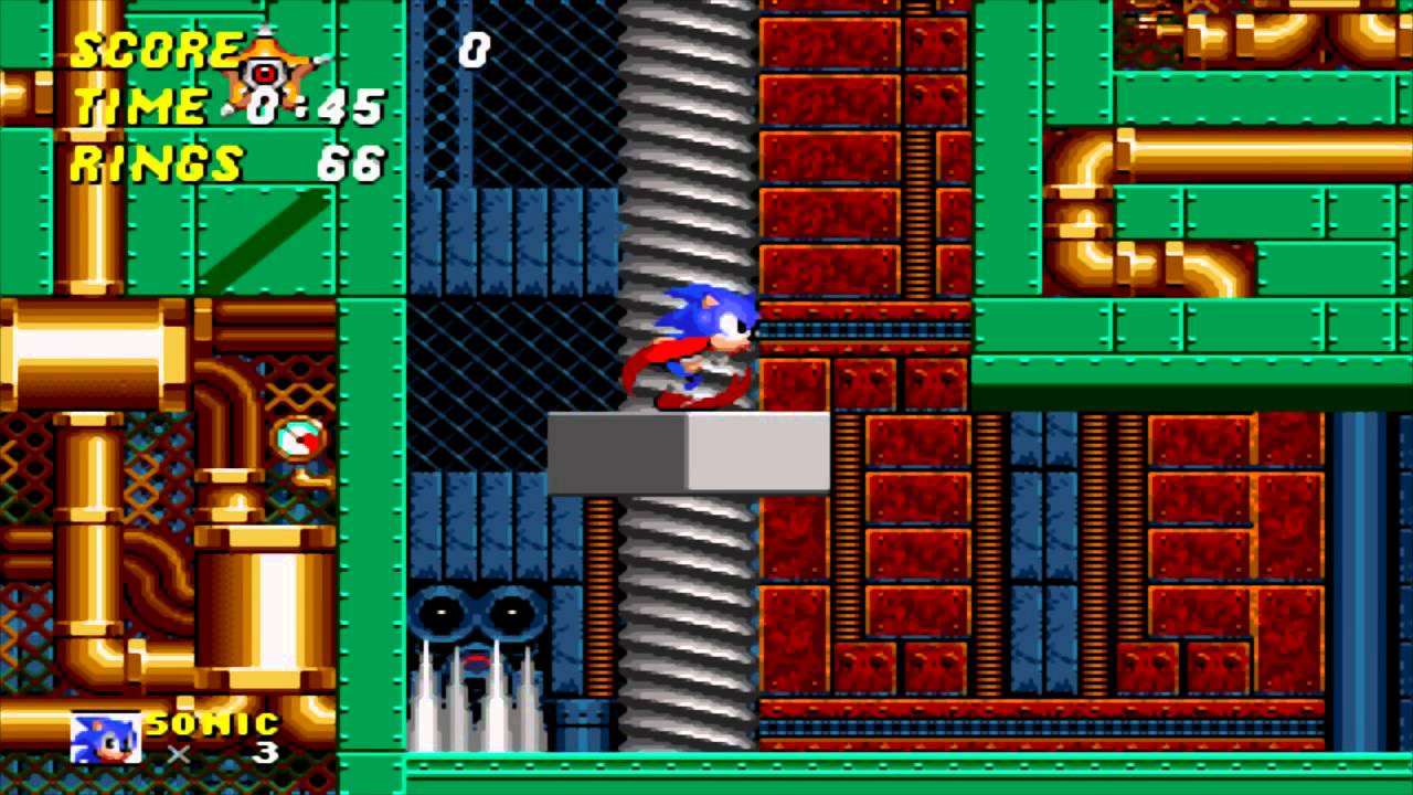 Sonic the Hedgehog 2: Metropolis Zone Act 1 - YouTube