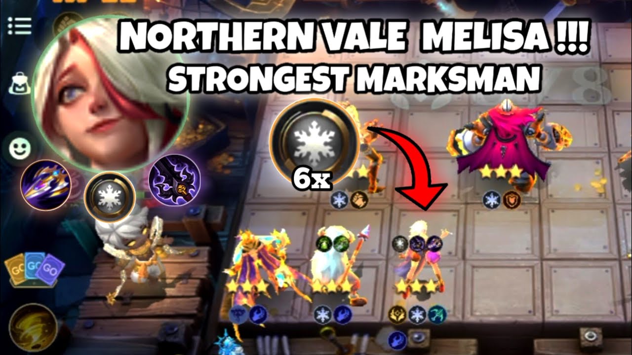 MELISA NORTHERN VALE CORE x VALE COMMANDER #MAGICCHESSGOGO# ...
