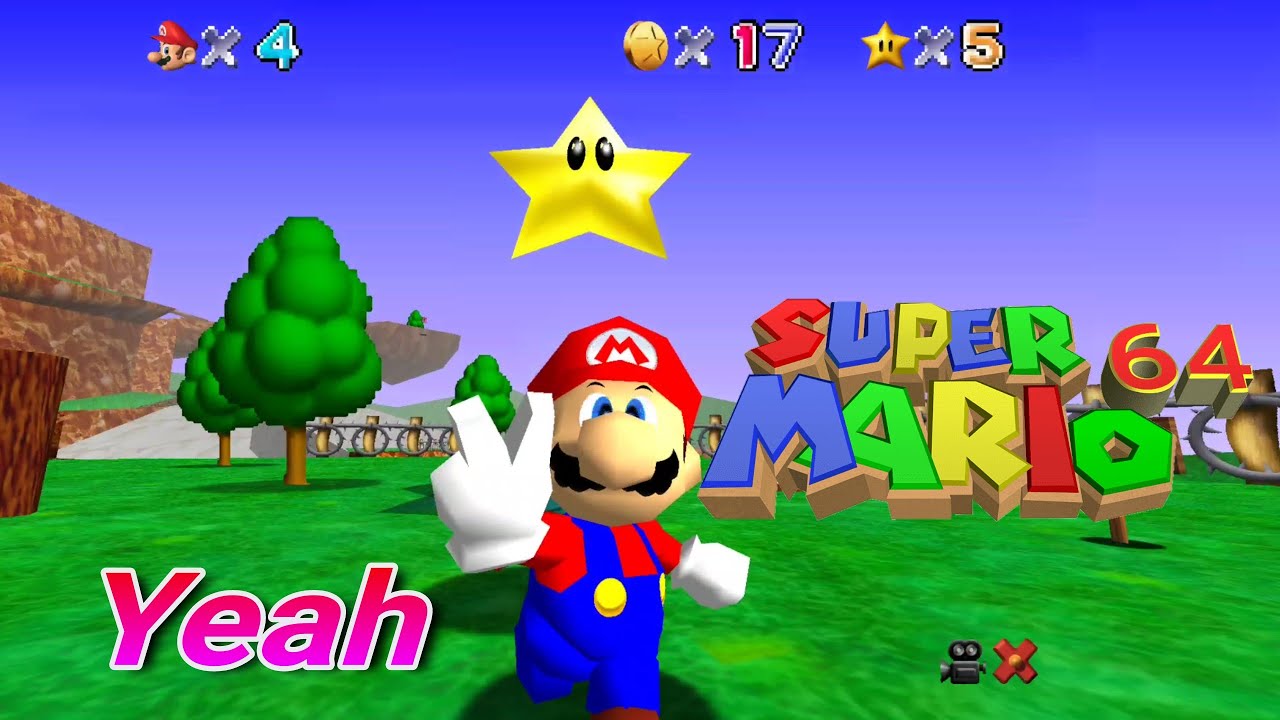 Super Mario 64 Beta Textures And Sound Effects Of Mario W.I.P Hoo Haugh ...