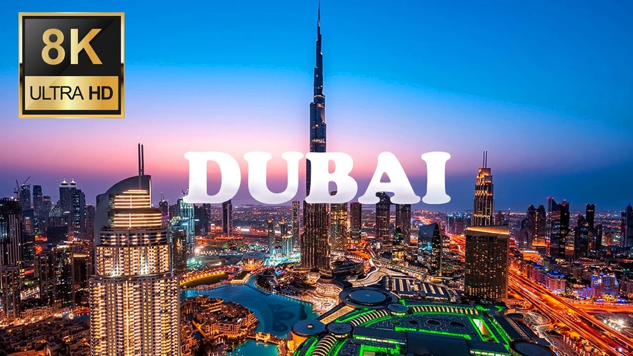 DUBAI 8K Ultra HDR United Arab Emirates [in Drones] - YouTube