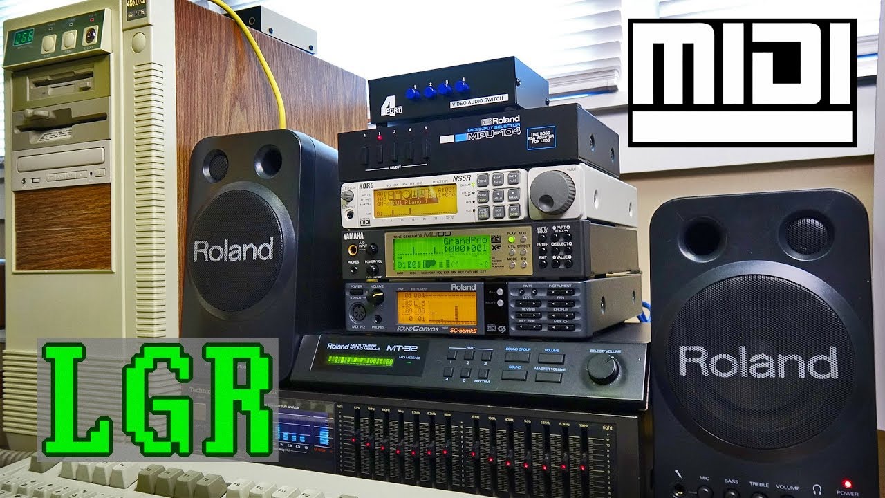 Building the LGR MIDI Mountain for my 486 PC - YouTube