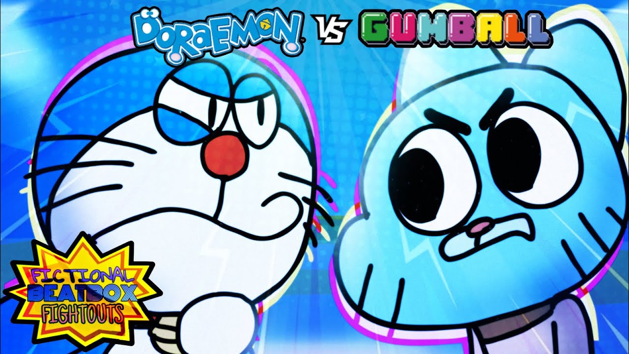 FBF 7: Cat Got Your Tongue? (Doraemon VS Gumball) - YouTube