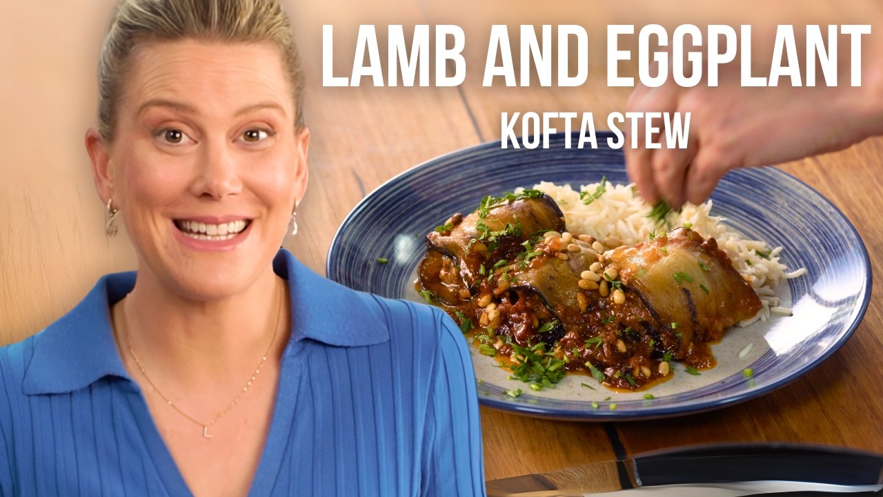 Lamb and Eggplant Kofta Stew - YouTube