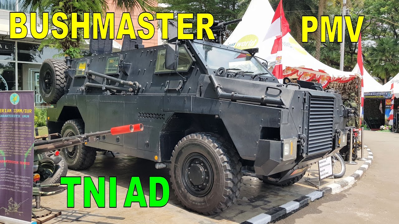 RANTIS Bushmaster PMV (Protected Mobility Vehicle) TNI AD - YouTube