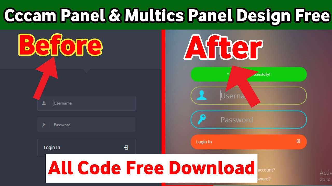 Cccam Panel Desinig Multics Panel Desinig Free File Download By Technical iT urdu hindi 2021 ...