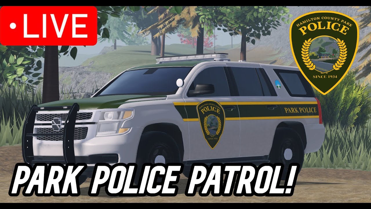 🔴LIVE | PARK POLICE PATROL! | Roblox ER:LC | HCRP | VC - YouTube