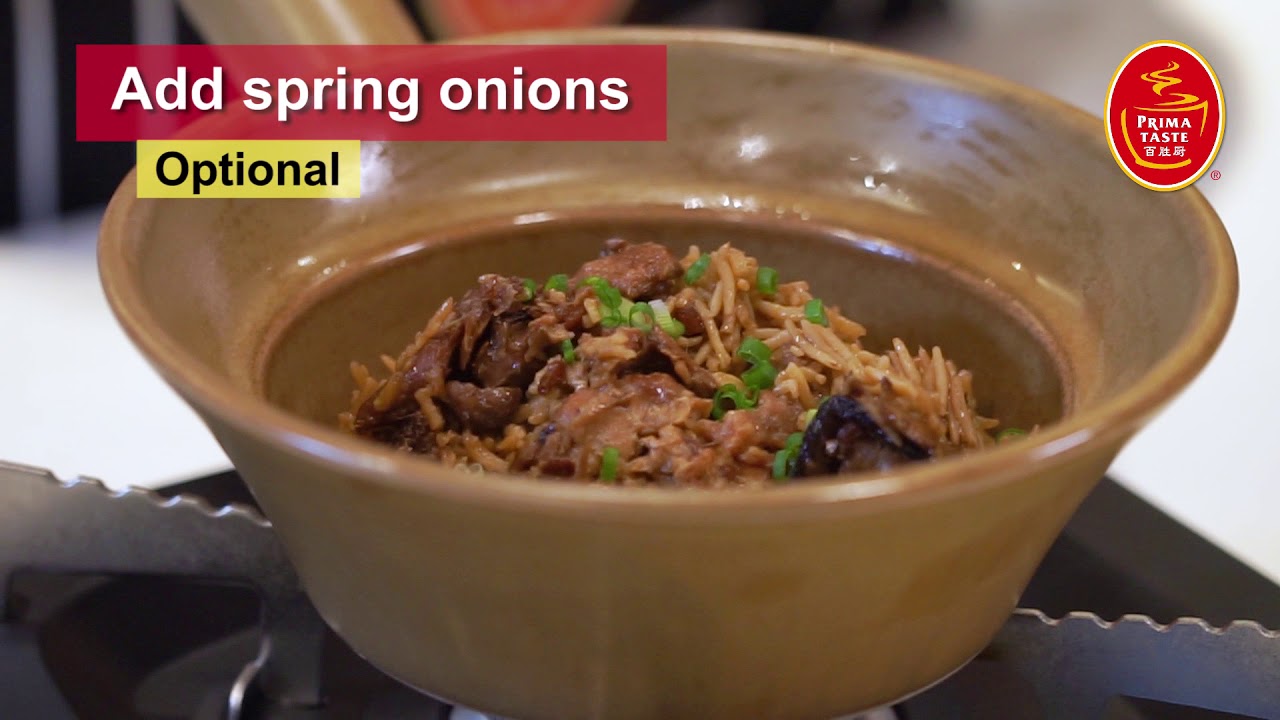 Prima Taste Chicken Claypot Rice - YouTube