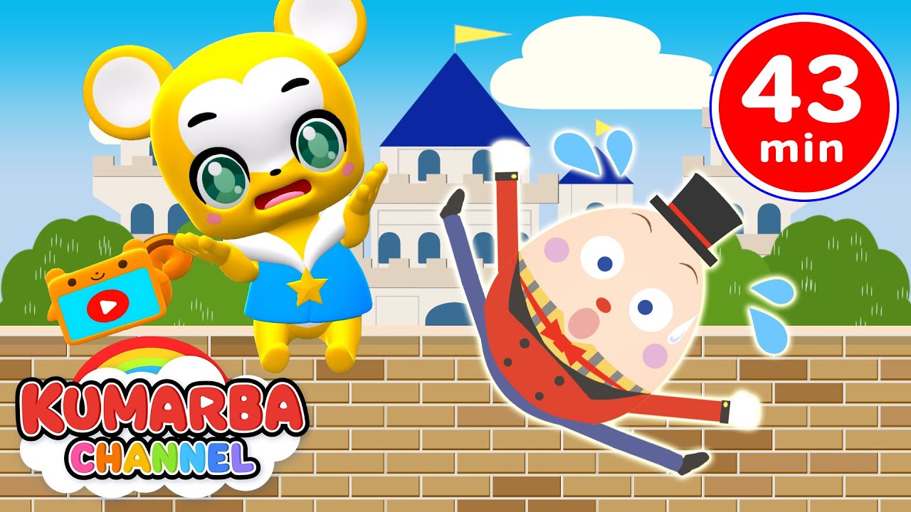 Humpty Dumpty + More Nursery Rhymes for Kids | English Song for ...