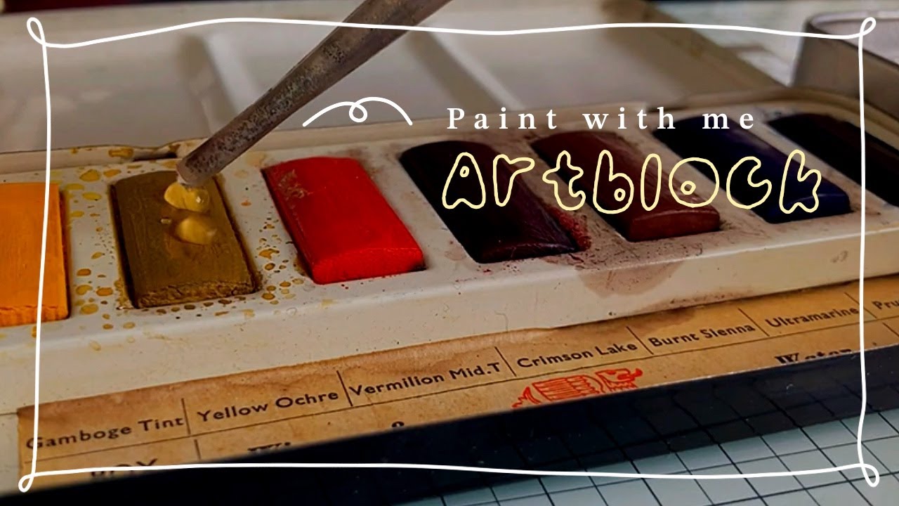 Qu'est ce que l'ARTBLOCK m'a permis de CRÉER ? L'Artblock c'est quoi ? | PAINT WITH ME - YouTube