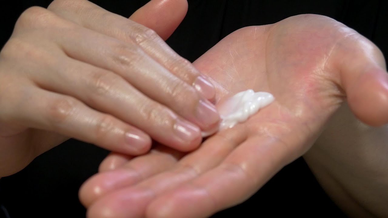 ASMR Lotion Hand Sounds No Talking - YouTube