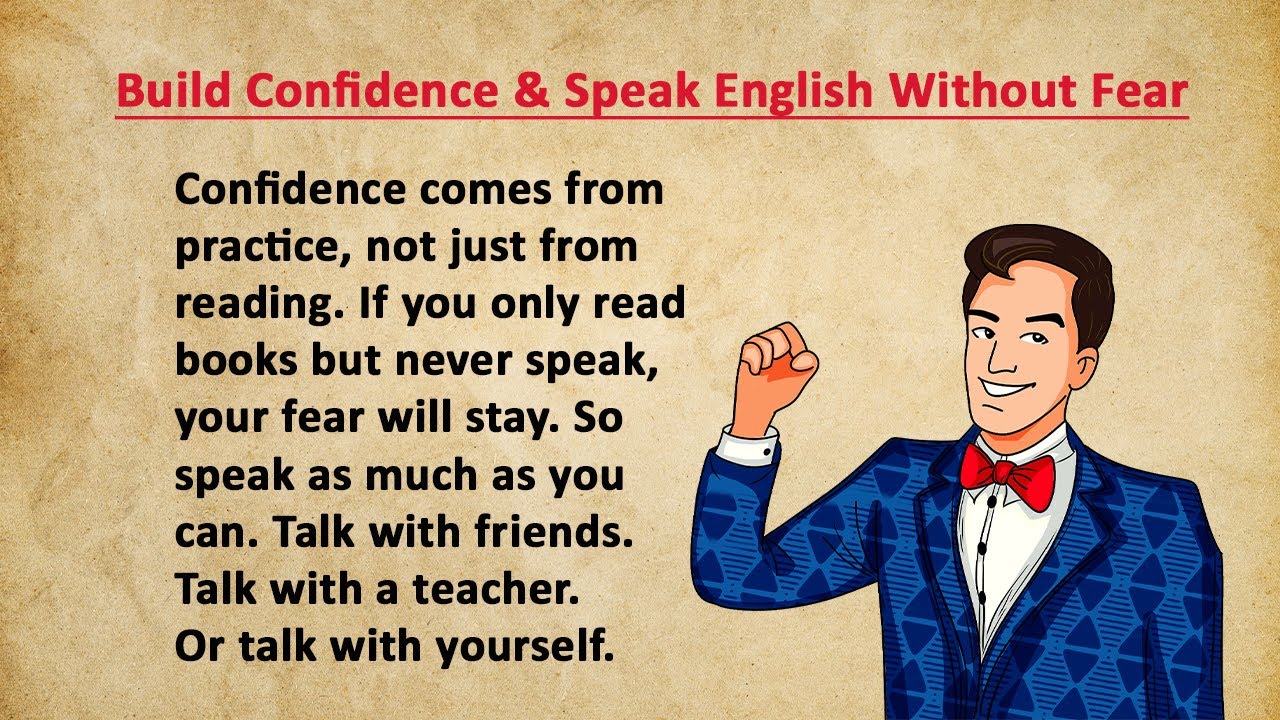 Build Confidence & Speak English Without Fear | English Speaking ...