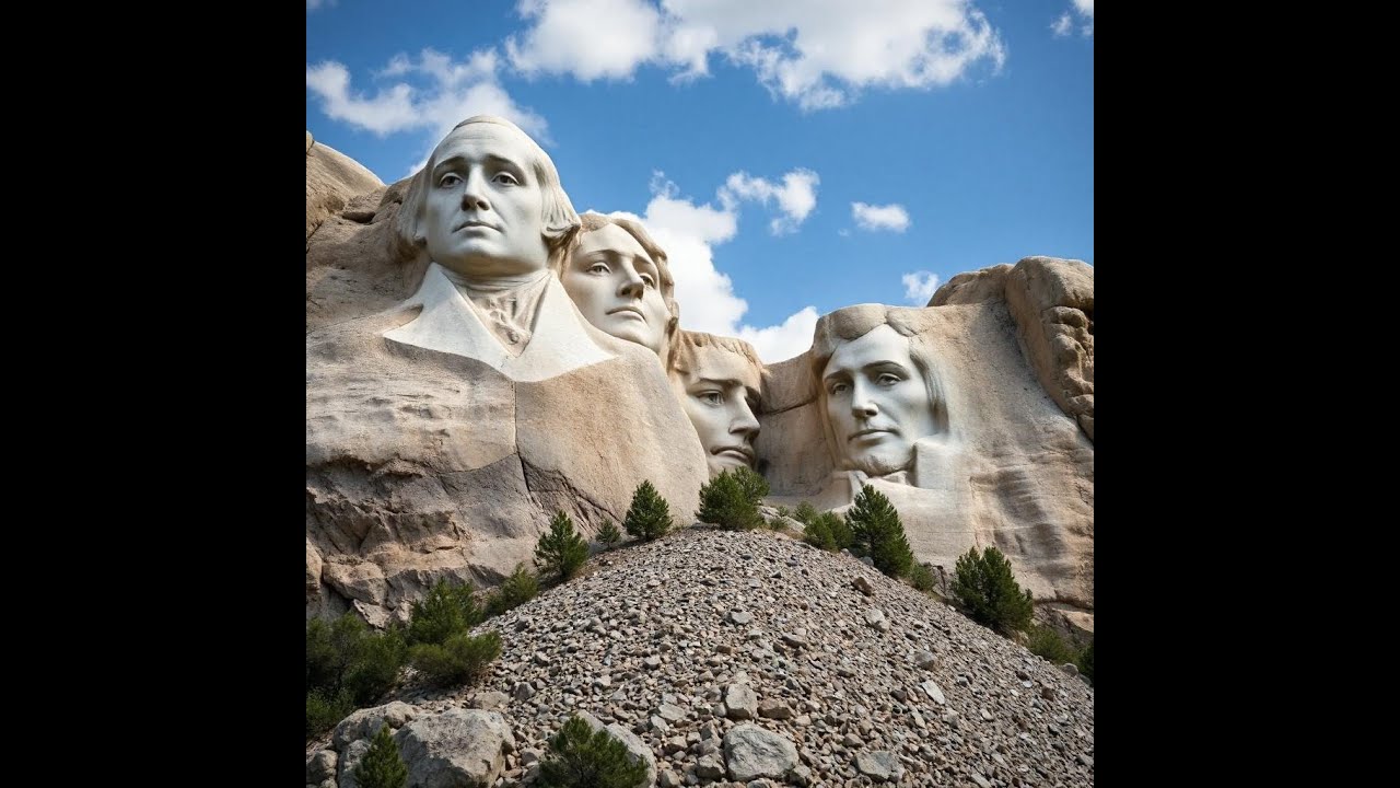 How Mount Rushmore Was Sculpted, The Untold Story - YouTube