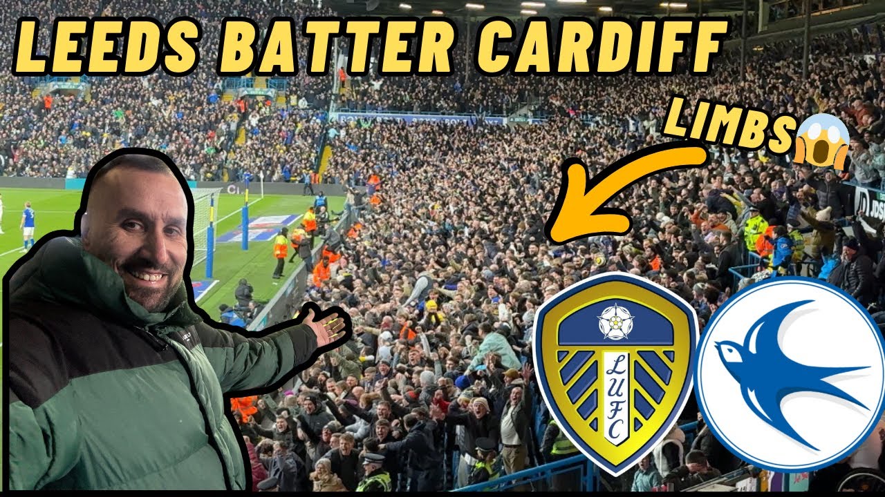 LEEDS BATTER CARDIFF IN SEVENTH HEAVEN DISPLAY 😱 Leeds United 7-0 ...