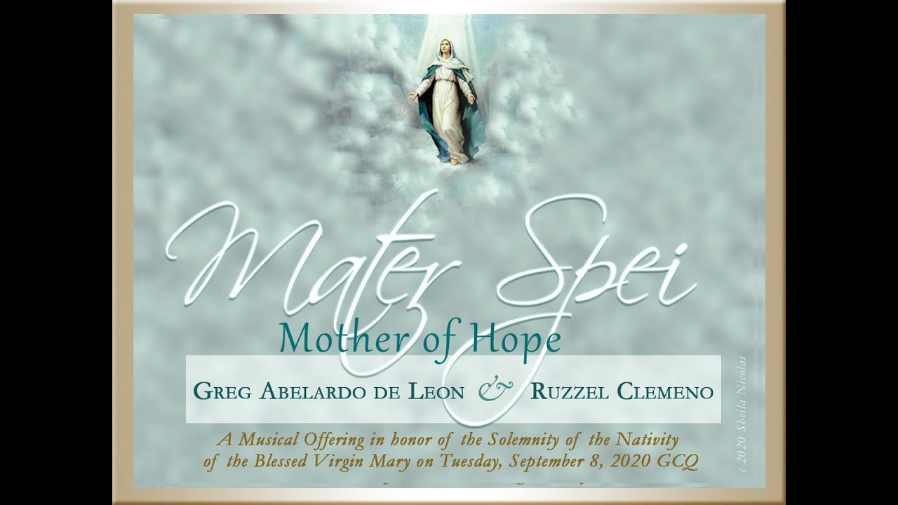MATER SPEI, Mother of Hope - YouTube