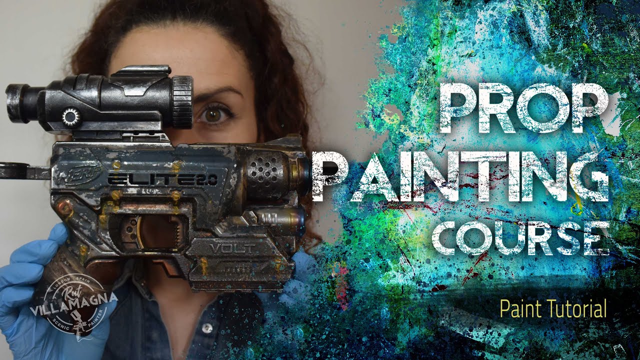 Prop Paint course 'how to paint prop weapons' / Curso de pintura de ...