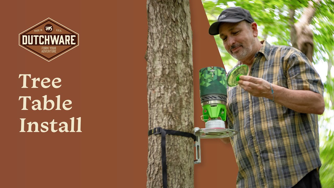 How to Secure 2QZQ Tree Table to Tree - YouTube