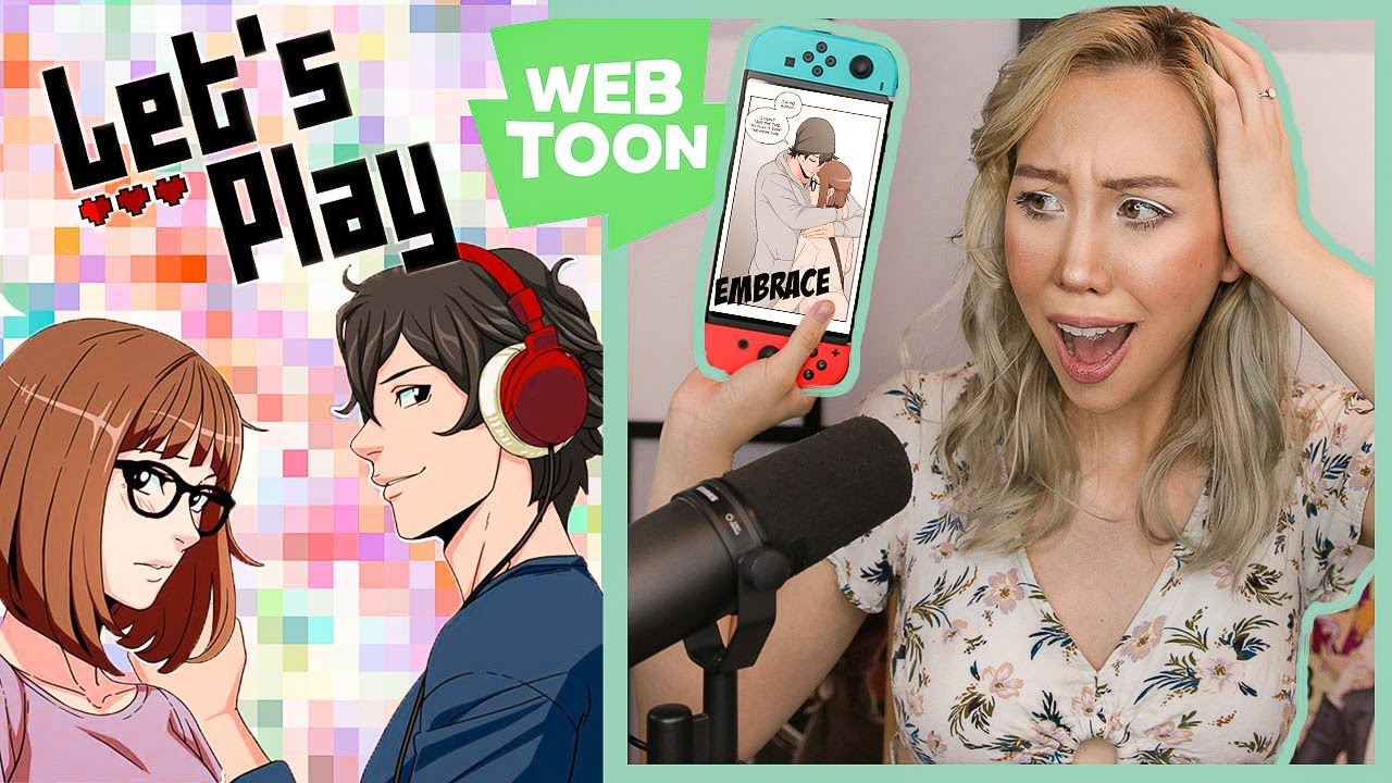 Voice Acting LET'S PLAY a GAMING Webcomic 🎮💞| EP 1| webtoon - YouTube