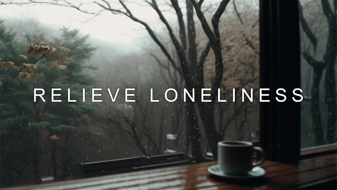 90 Minutes of Peaceful rainy day calm your anxiety, relaxing Piano ...