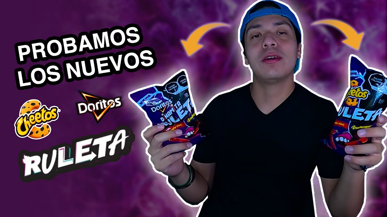 PROBAMOS los nuevos DORITOS y CHEETOS RULETA FLAMIN´ HOT - YouTube