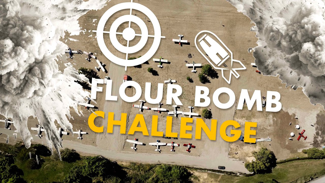 Flour Bomb Challenge - Campeonato de bombardero de Harina ! - YouTube