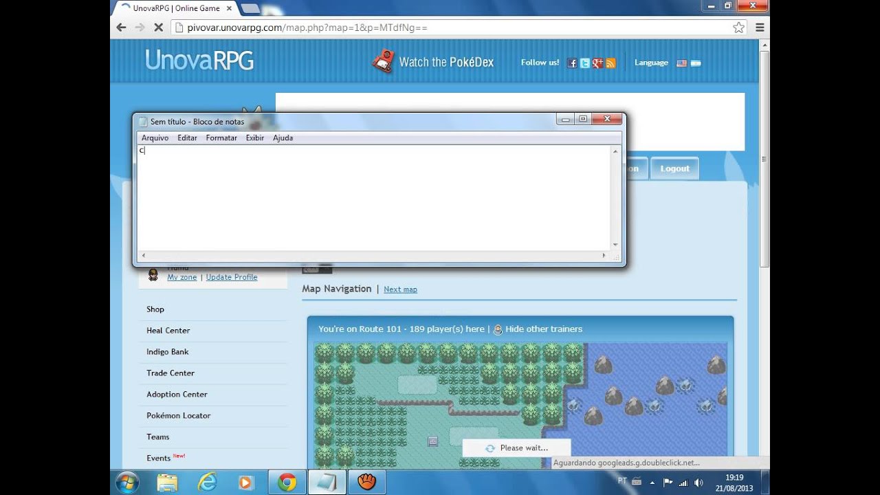 como jogar pokemon indigo unova rpg - YouTube