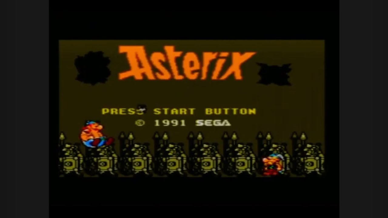 ASTERIX (En) [ Master System ] 🎮 ( 50 Hz / Original System ) 2 Players ...