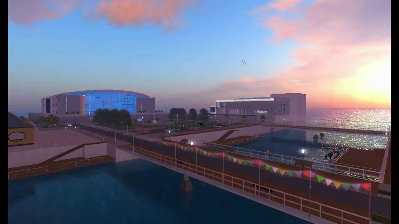 Second Life - University of Hertfordshire Virtual Campus - YouTube
