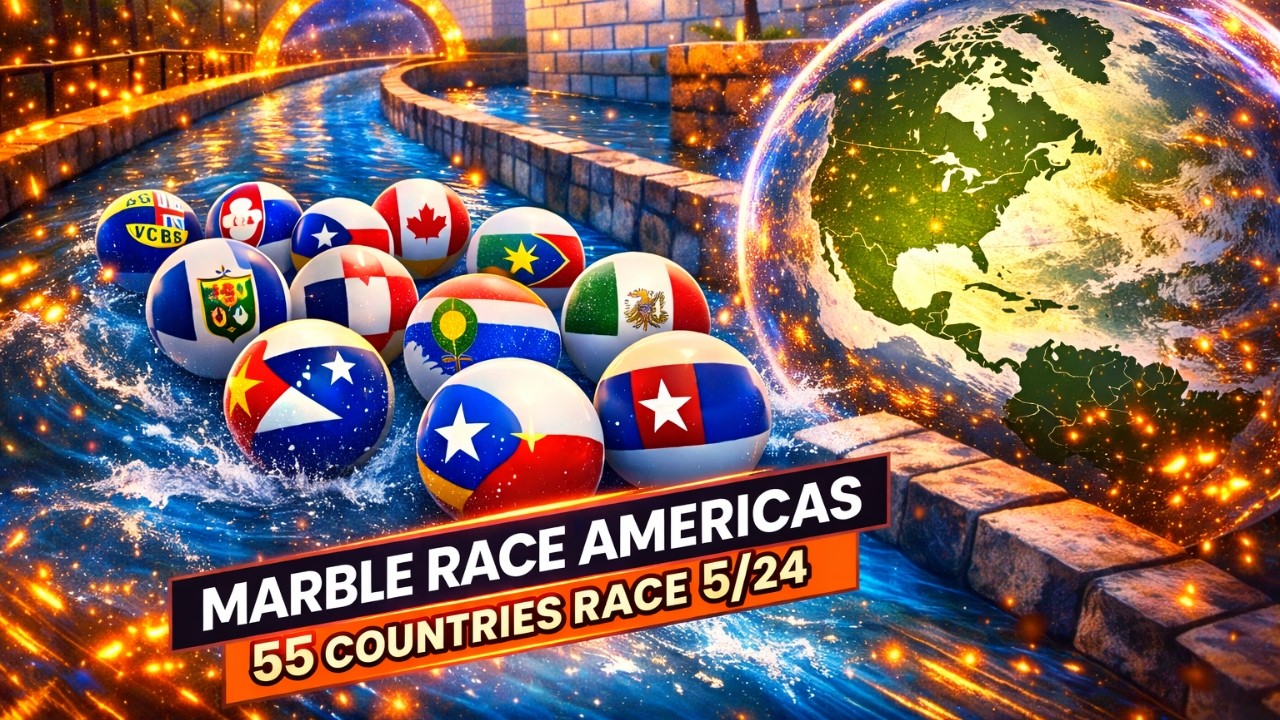 F1 Marble Race 🌎 AMERICAS S3: Race 5/24 | 54 Nation Battle! - YouTube