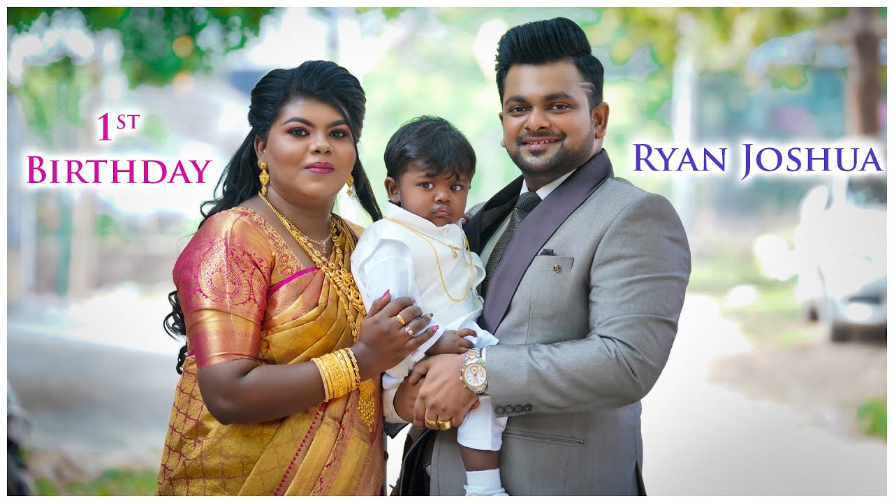 1st Birthday | Ryan Joshua | Cinematic Video | Welcome Studio... - YouTube