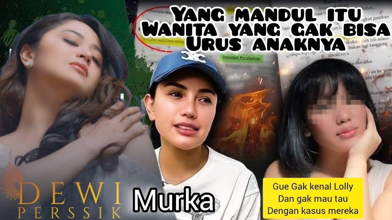 DEWI PERSSIK TIDAK INGIN IKUT CAMPUR URUSAN LOLLY DAN NIKITA MIRZANI ...