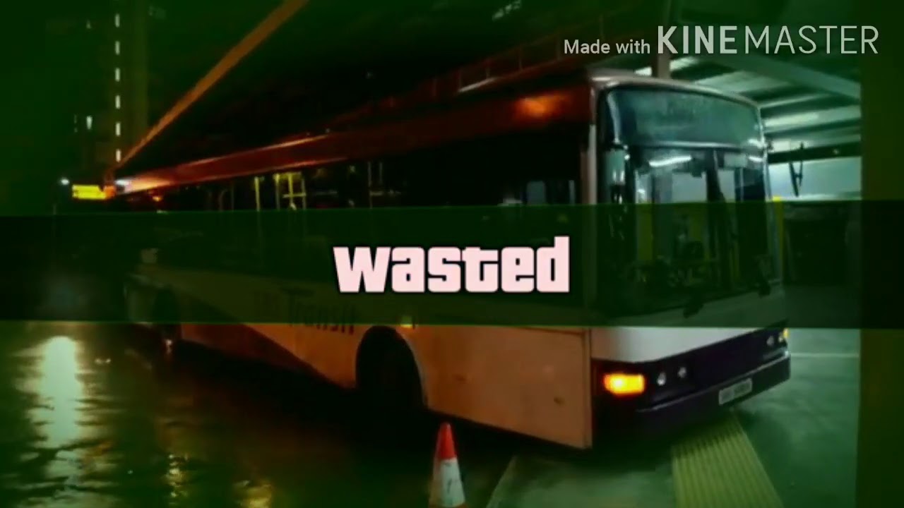 Singapore SBS1688K Bus Accident. GRAND THEFT AUTO V WASTED - YouTube