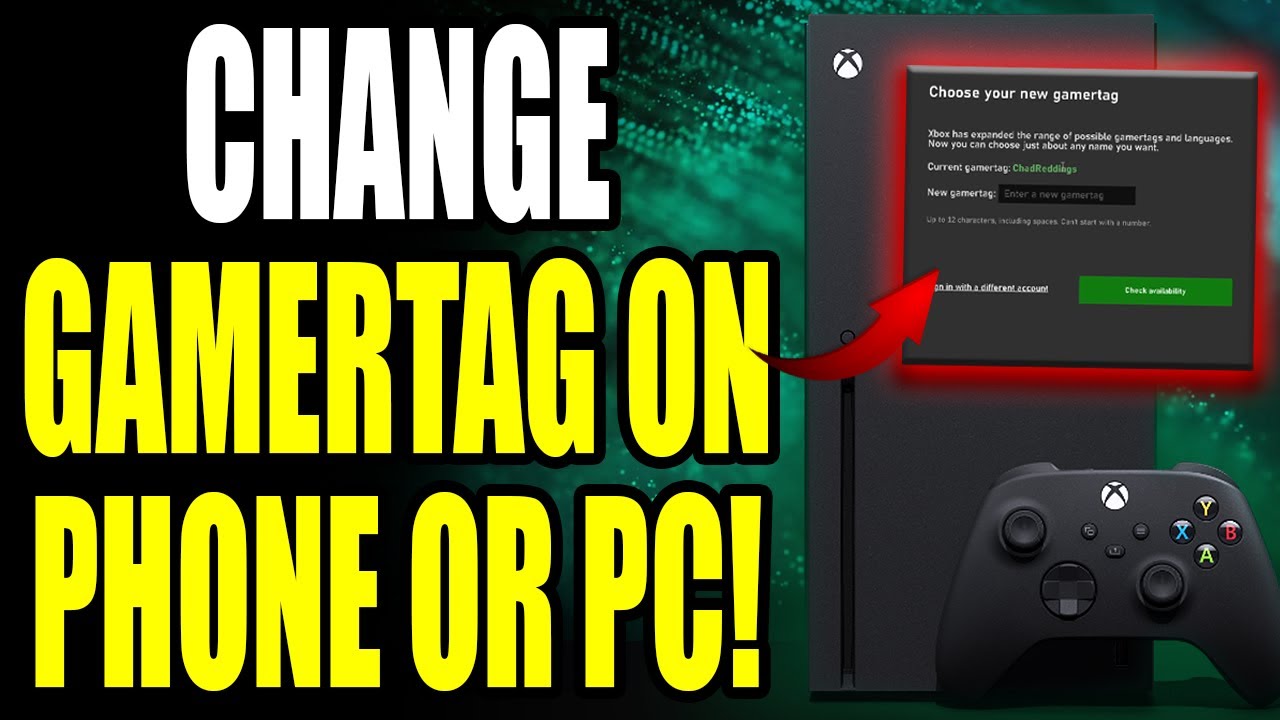 How To CHANGE XBOX GAMERTAG On Phone Or PC Easy Method YouTube