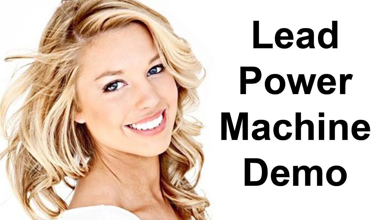 Lead Generation Software, Lead Power Machine Demo - YouTube