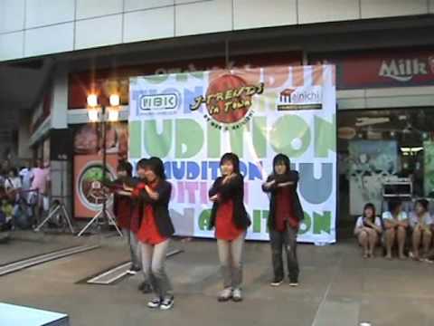[Cover SS501 in Thailand ] SECRET  - Deja Vu on Audition J-Trend [2009-03-17]